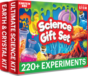 Einstein Box Science Gift Set for Boys & Girls Ages 6 -14 Years|2-in-1 ...