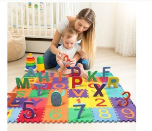 BVM GROUP 36 Pieces Alphabet ABC Non-Toxic Floor mats for Kids, Puzzle ...