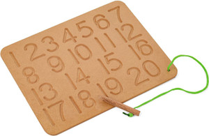 SHALAFI Educational Tracing Board for Kids 1-20 Counting Practice ...