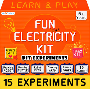 Kit4Curious Fun with Electricity Kit - Science Experiment Toys Birthday ...