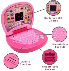 RSA enterprises Educational Laptop ABC and 123 Learning Computer Toy ...