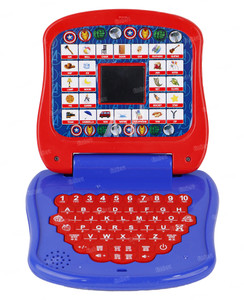 FIDDLERZ Mini Laptop for kids with Light Sound & LED Display Learning ...