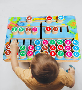 Plus Shine Maze Puzzle Learning Math Calculation Board Number Counting ...