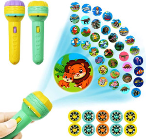 Dreamshop 3 Slides 24 Pattern Projector Flashlight Mini Torch, Kids ...