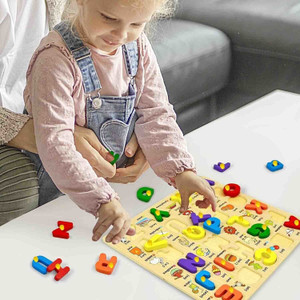 PopPlop Learning Montessori Games Alphabet Number Educational Puzzles ...