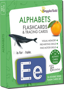 Grapplertodd Early Learning Alphabets Flashcards Price in India - Buy ...