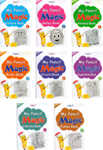 studykart MY PENCIL MAGIC BOOKS | Set of 8 theme Books |Kids Pencil ...