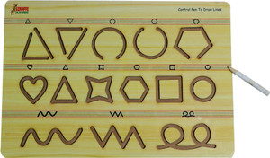 giraffe play store Shapes tracing Board Toy Price in India - Buy ...