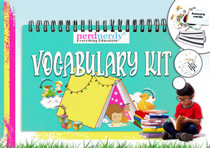 NerdNerdy English kit for preschool children / comes with vocabulary ...