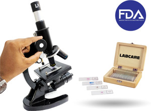 labcare Light Educational Microscope With 25 Ready Slide to see ...