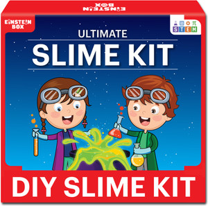 Einstein Box Slime Kit for 5+ Years Old Girls & Boys | 50+ Slimes | Toy ...