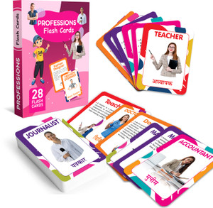 CLICKEDIN FlashCard Professions Flash Card For Learning Kids Unique ...