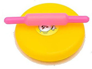 Toodles Plastic Kitchen Chakla & Chapati Rolling Pin Price in India ...
