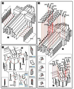 Lyla Famous Building Model Paper Model Handmade DIY Italy Milan ...