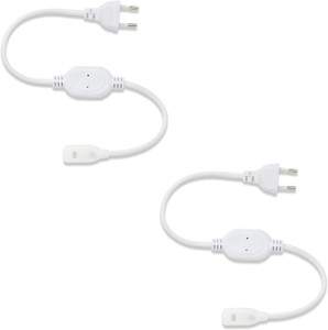 MURPHY 220V AC PIN Connector/Adaptor/Cable for LED(120 LED/Mtr.) Rope ...