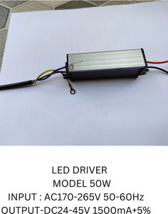 TM&W 50w 1500mA LED Driver for Street Light & Flood Light INPUT : AC100 ...