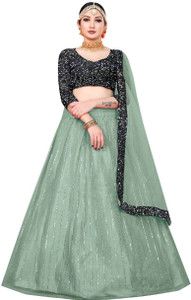 PATTARI Embroidered Semi Stitched Lehenga Choli - Buy PATTARI ...