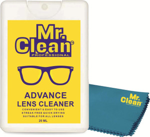 MCP Mr. Clean Lens Cleaner (20ml) with 1 Microfiber Cloth for ...