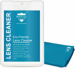 ROYAL CARE PROFESSIONAL Lens Cleaner Spray Kit – 20ML Refill Bottles ...