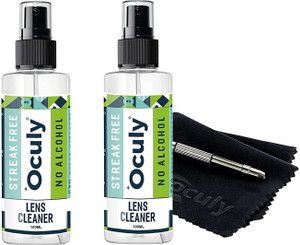 Oculy spray Spectacle Lens Cleaner with Japanese Microfiber Cloth ...