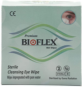 xgera Premium Wet Wips | Sterile Cleansing Eye Wipe (Pack of 1) Lens ...
