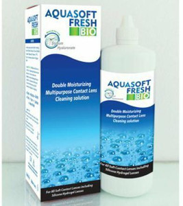 AQUASOFT fresh bio 360ml Lens solution Price in India - Buy AQUASOFT ...
