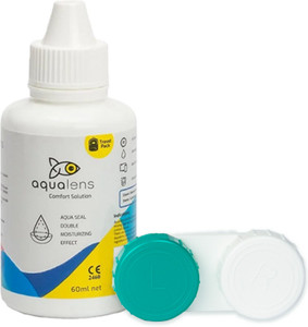 Aqualens Comfort Contact Lens Cleaner (Lens Case Free) Multi-Purpose ...