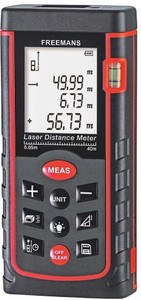 FREEMANS PRO-L40 Laser Distance Meter- 40m Non-magnetic Engineer's ...