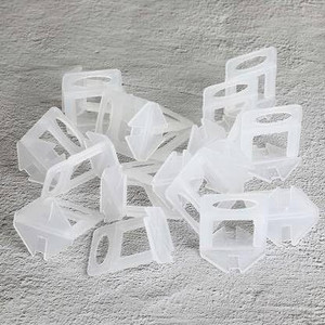 TileFixer Tiles Leveling Clips 3mm 100 Pieces Lever Tool Tile Laying In ...