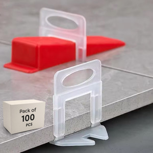 Robustt Pack of 100 Tile Spacer 3MM Tiles Leveling System | Reusable ...