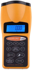 zvonko DISTANCE METER Digital Ultrasonic Distance Measure Meter Laser ...