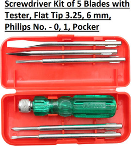 BALRAMA 6pc Combo Set Combination Screwdriver Kit Screwdriver Kit of 5 ...