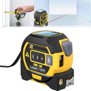 VUSTICA 40m Digital Measuring Tape Automatic Laser Measurement Distance ...