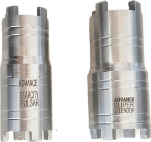 4MECH MULTIBIKES CLUTCH NUT SOCKET SET (1 x SUPER SPLENDOR, 1 x PULSER ...