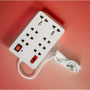 LifoDora Universal Multi Plug Point Extension Board (Cord Length: 2.0 ...