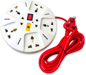 Syspro Multi Plug Point Strip, LED Indicator & Universal Sockets ...