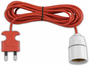 Fybros Parallel Wire Link Light Bulb Holder Adaptor Plug for ...