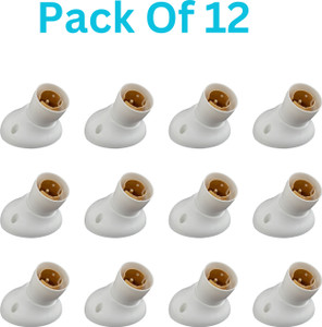 SLSHOPPY Wall-Mounted Bulb Holder For LED bulb Plastic Light Socket ...