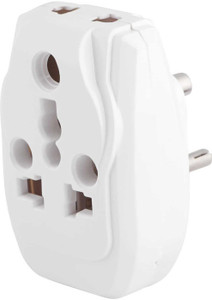 RDA VEDANTA MULTI PLUG PIN GOLD Plastic Light Socket Price in India ...