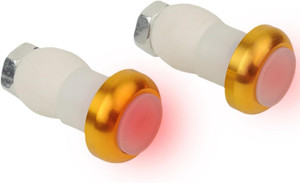 NSV 2Pcs Bicycle Bike Handel Grip Safety Warring Light LED Spot Light ...