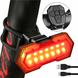 DSTECHBAR Cycle indicator Taillight Wireless Remote 38 LED, USB ...