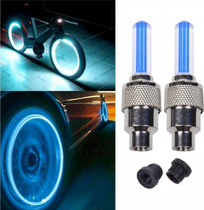 DSTECHBAR Cycle Tyre Valve Light Bike Wheel Valve Light LED Wheel ...