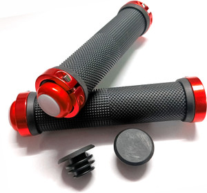DSTECHBAR Bicycle Grip with Light Cycling Lock-on Anti-Slip Cycle ...