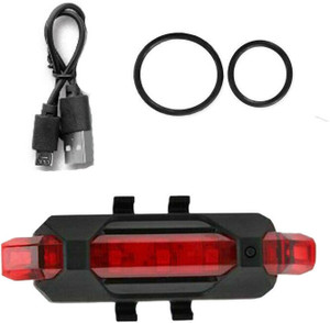 LEADER Usb Rechargeable 5 Led Cycle Tail Light | Cycle Light | Cycle ...