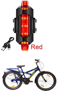 E-Shoppe Cycle Rear Light (Red) For Kombat Pro RF LED Rear Break Light ...