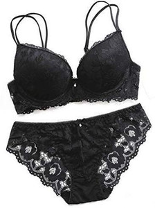 His And Her Designer Bridal Lightly Padded Non Wire Push Up Lingerie ...