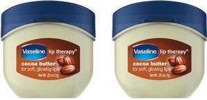 Vaseline Lip Therapy Lip Balm Mini, Cocoa Butter SET OF 2 COCOA BUTTER ...