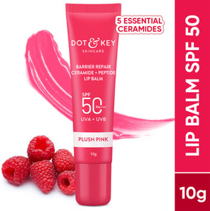 Dot & Key Ceramide & Peptide Barrier Repair Lip Balm SPF 50 PA ...