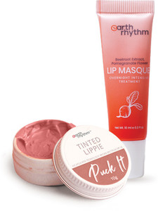 Earth Rhythm Lip Mini Kit, Hydrates Dry Chapped Lips, Provides UV ...