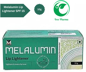 tree pharma Melalumin Lip Lightener | SPF 15 - Even Lip Tone, No Flavor ...